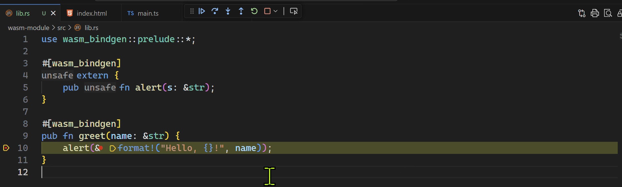 melted-soy-source-blog • VSCode Debuggerで、wasm-packのデバッグをする方法